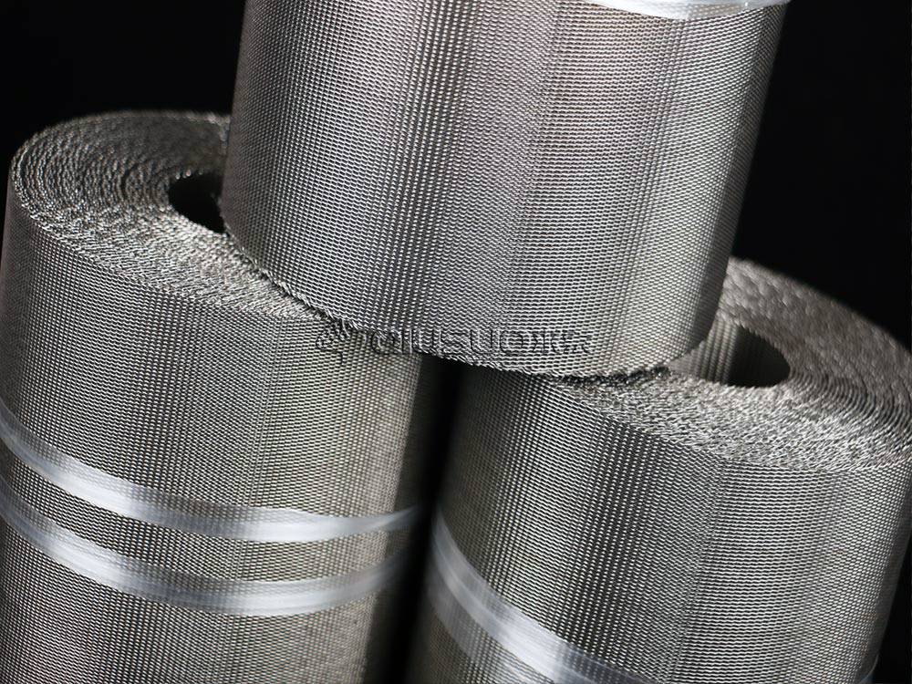 Reverse Dutch Mesh Belt for Plastic and Chemical Industry