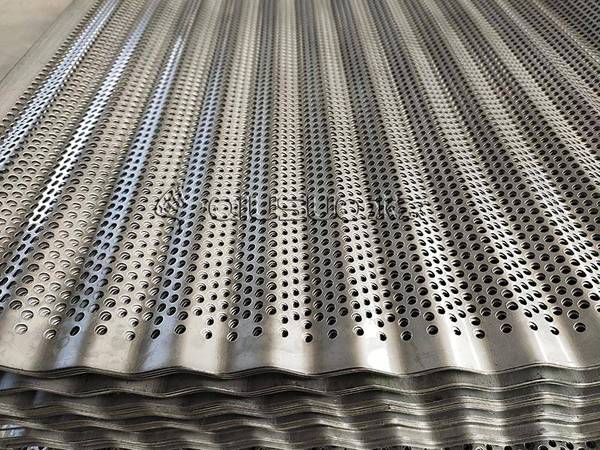 Corrugated Perforated Metal Panels For Architectural Metal Panels